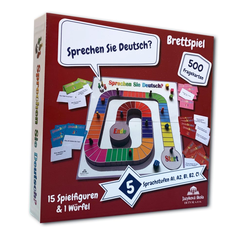 Spoločenská hra /Brettspiel/: „Sprechen Sie Deutsch?“ - Detvai.sk